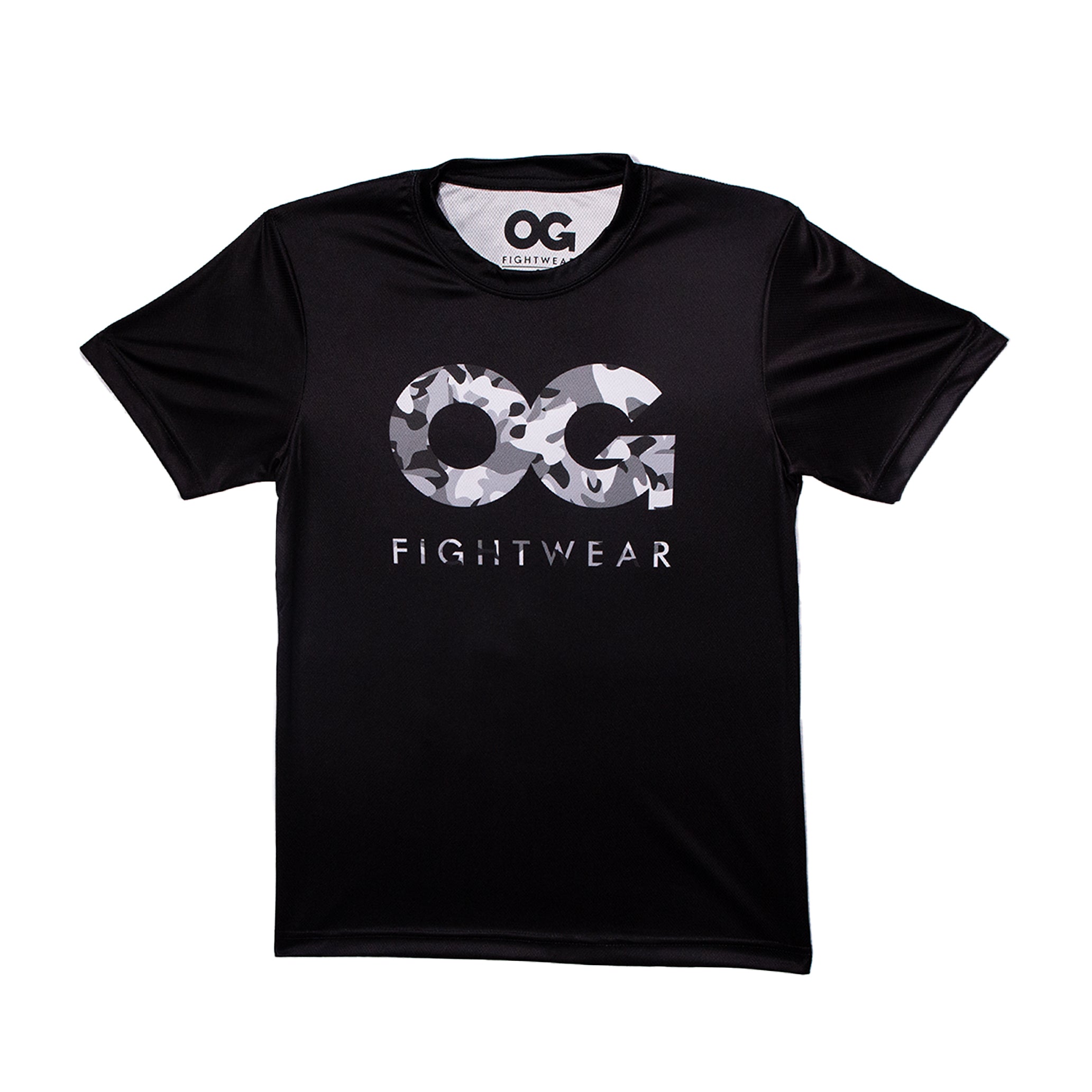 OG Camo Microfiber T-Shirt (Black) – OG Fightwear